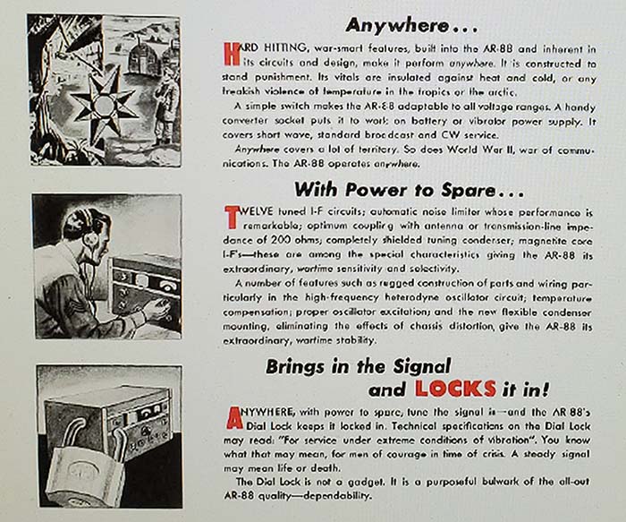 RCA AR-88 Series Receivers